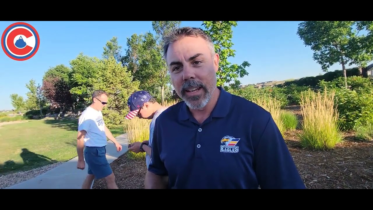 Interview w new head coach Aaron Schneekloth of the Colorado Eagles 8-9 ...