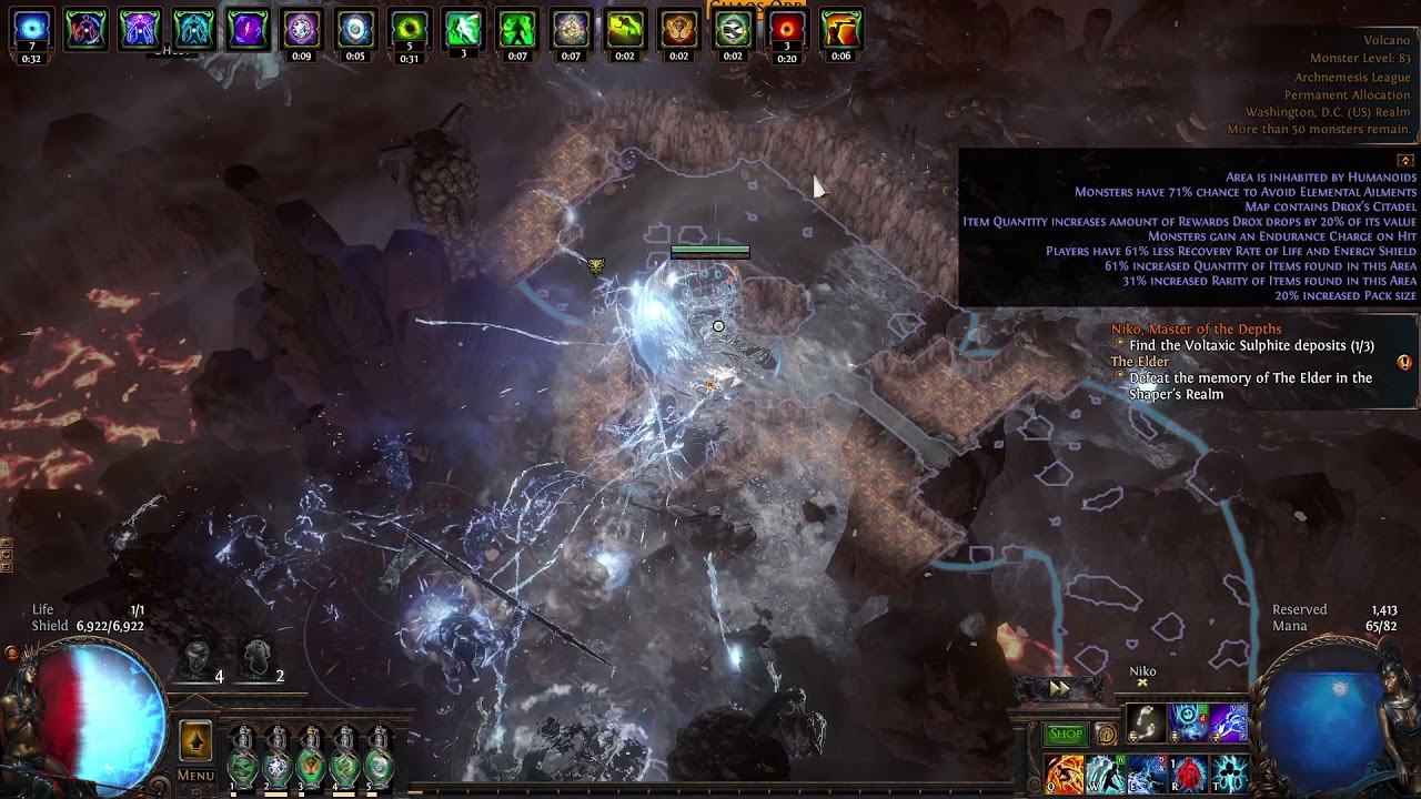 Lightning Tendrils Trickster - Path of Exile 3.17 - About One Week In ...