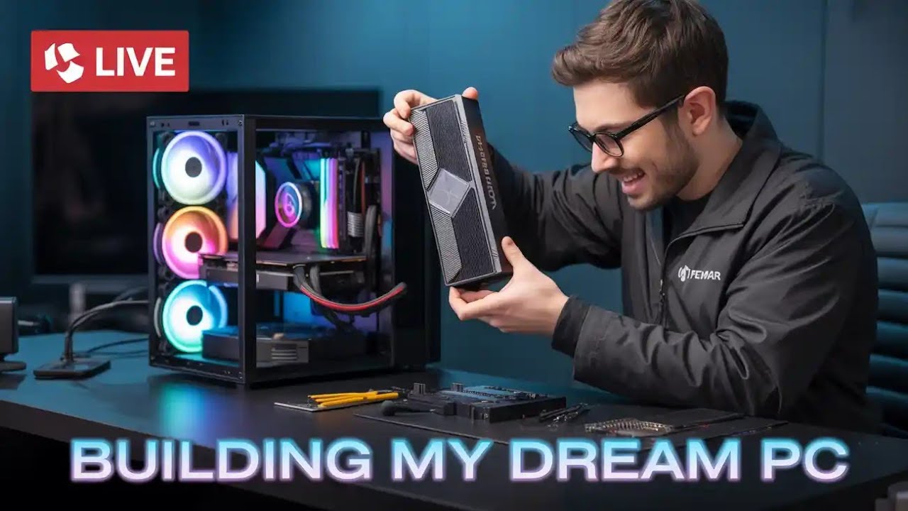 I Built My Dream Gaming PC IRL - YouTube