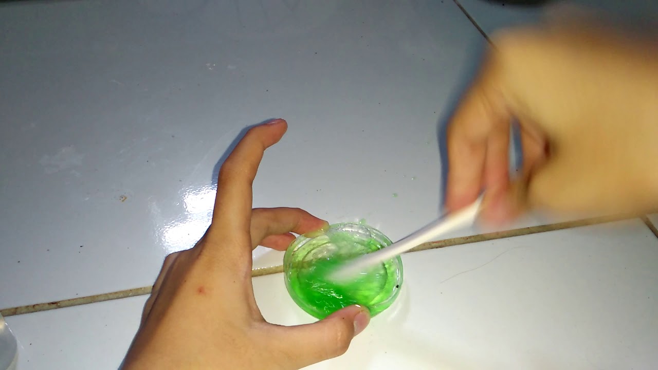 Cara membuat slime mama lemon part 1 - YouTube