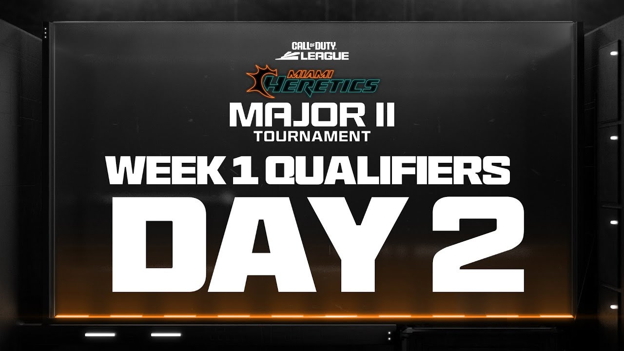 Call of Duty League Major II Qualifiers | Week 1 Day 2 - YouTube