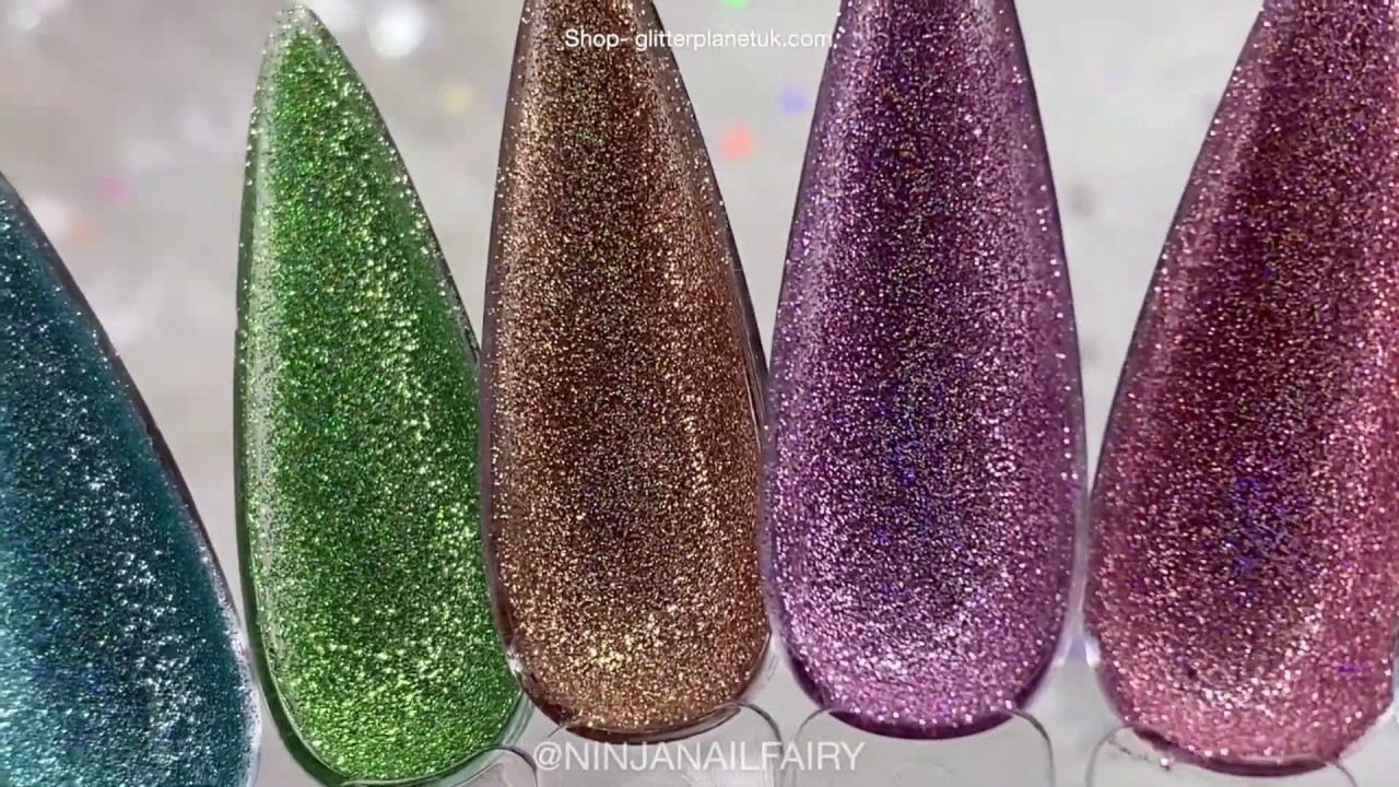 NEW Glitter Infused Acrylic from Nail Mate | Glitter planet - YouTube