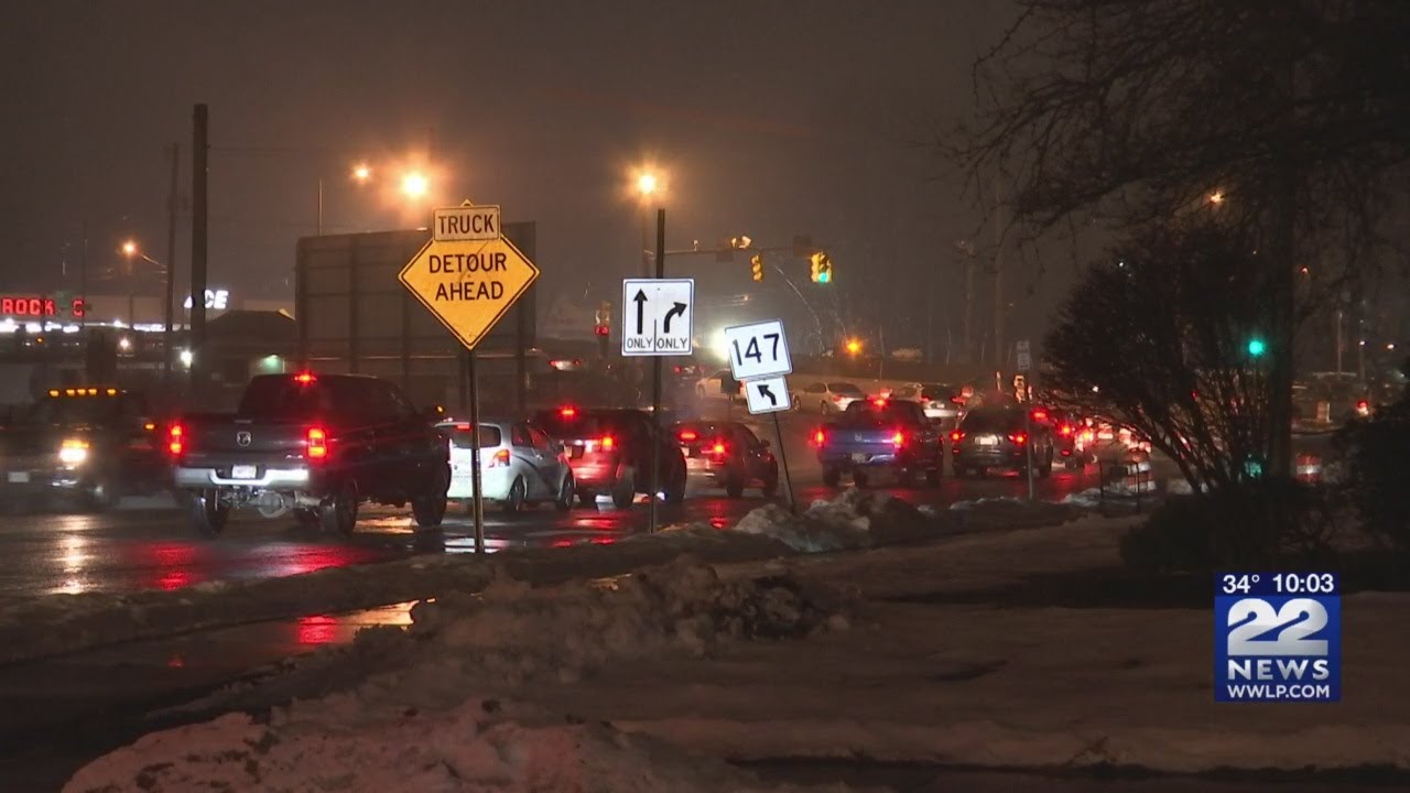 Morgan Sullivan Bridge closed through Monday morning - YouTube