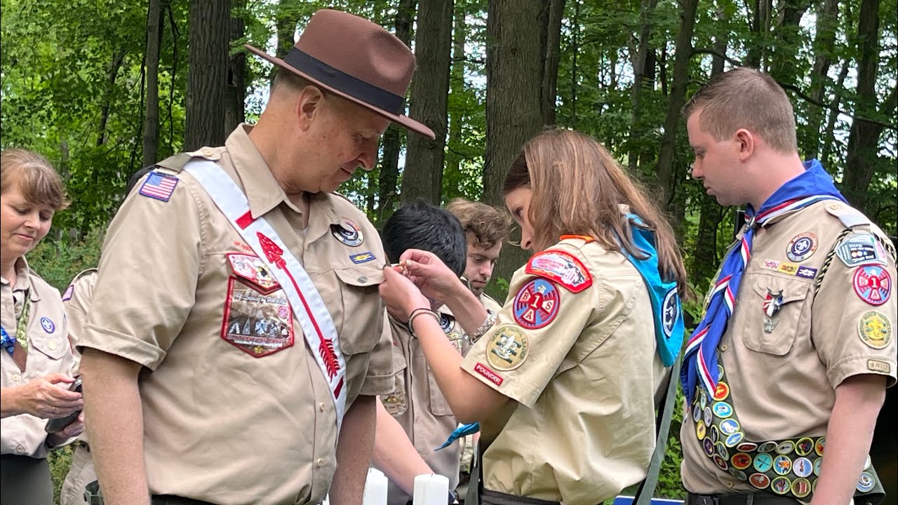 Eagle Scouts Singing John Denver’s Take Me Home, Country Road. - YouTube