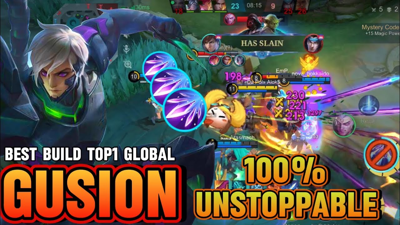 Unstoppable Gusion Build 100% IMMORTAL!! - Build Top 1 Global Gusion ...
