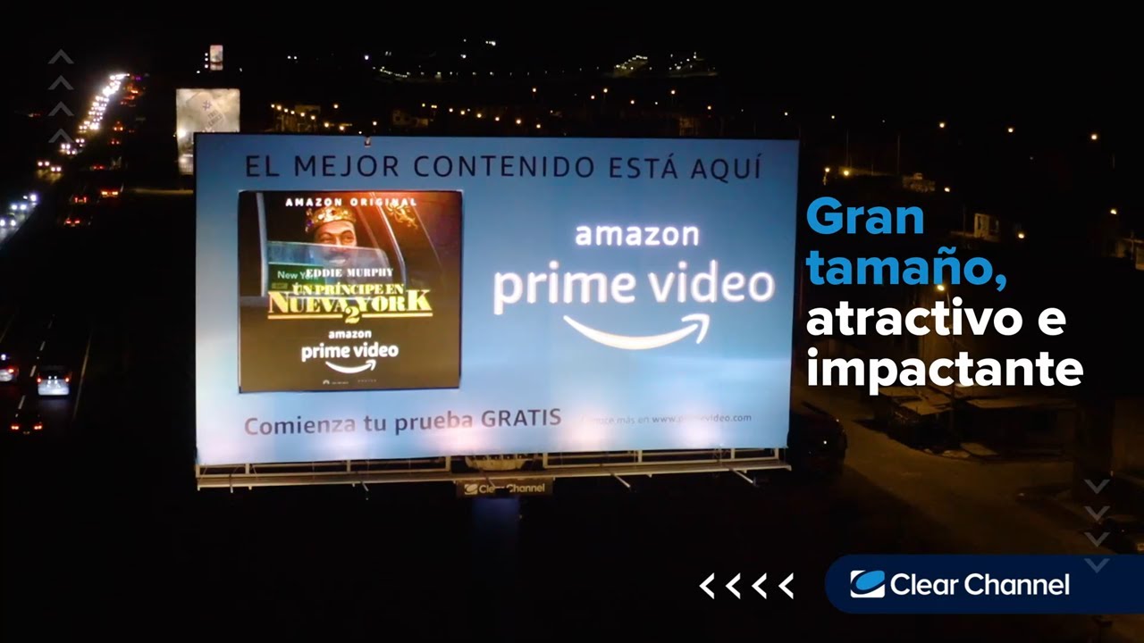 Amazon Prime Video anuncia en el panel pantalla de OOH más grande del ...