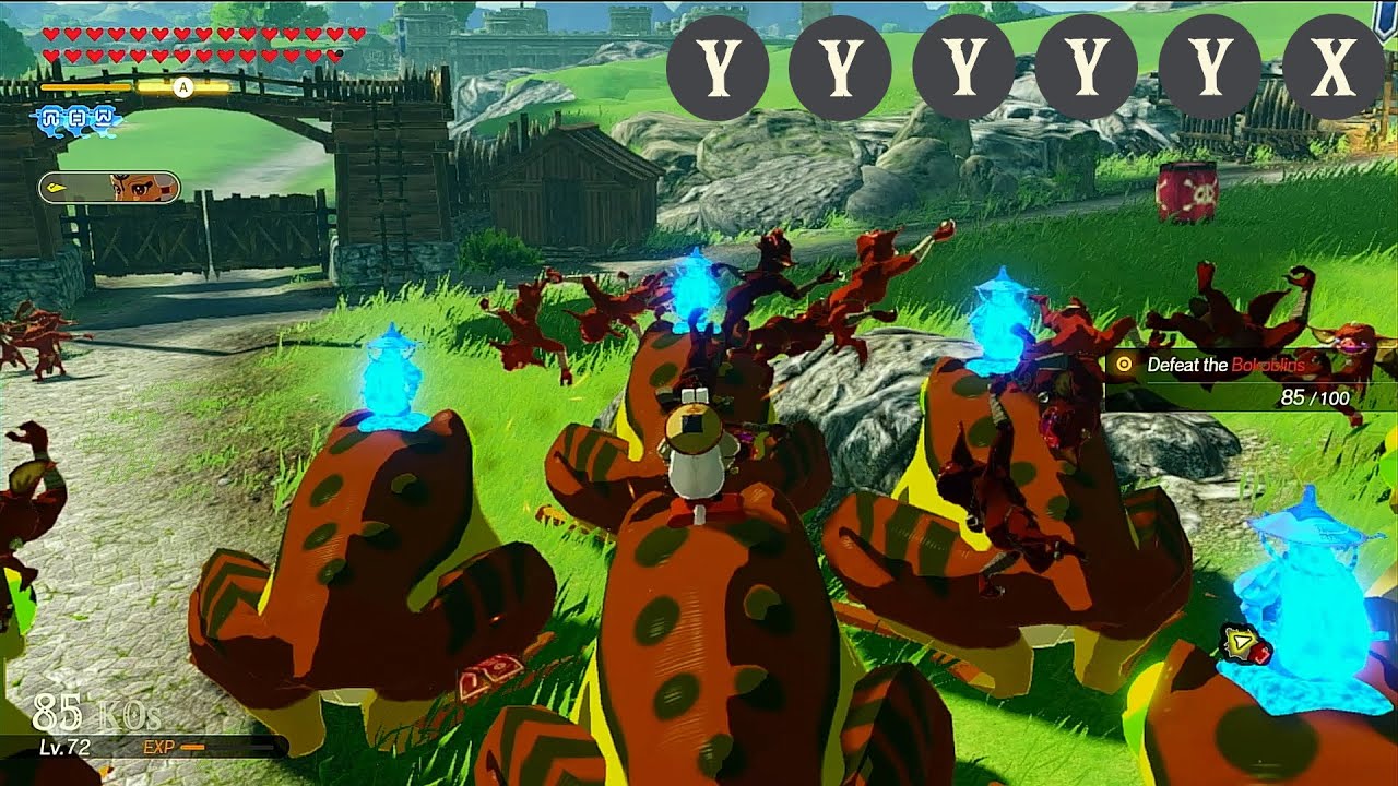 Impa Complete Moveset - Hyrule Warriors: Age of Calamity - YouTube