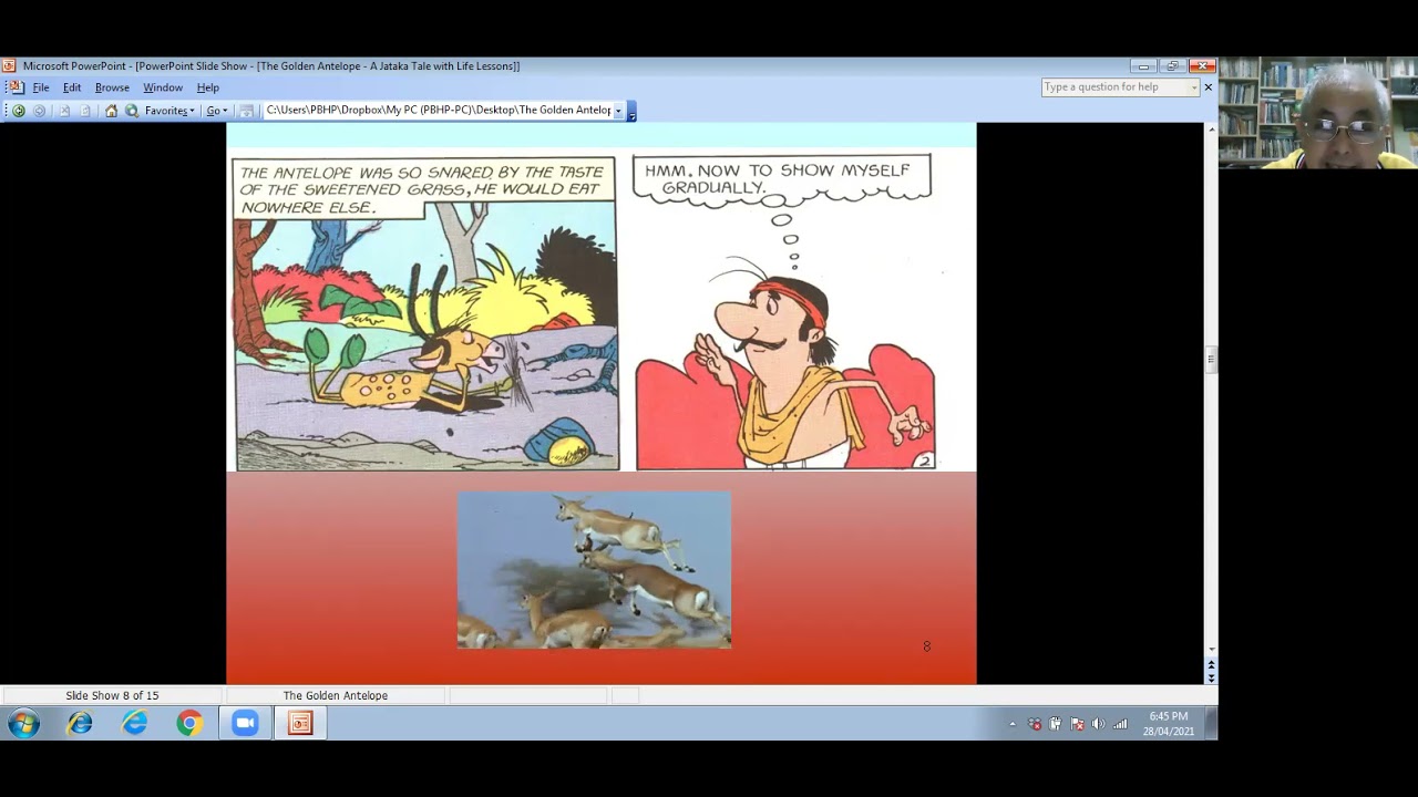 The Golden Antelope - A Jataka Tale with Life Lessons - YouTube
