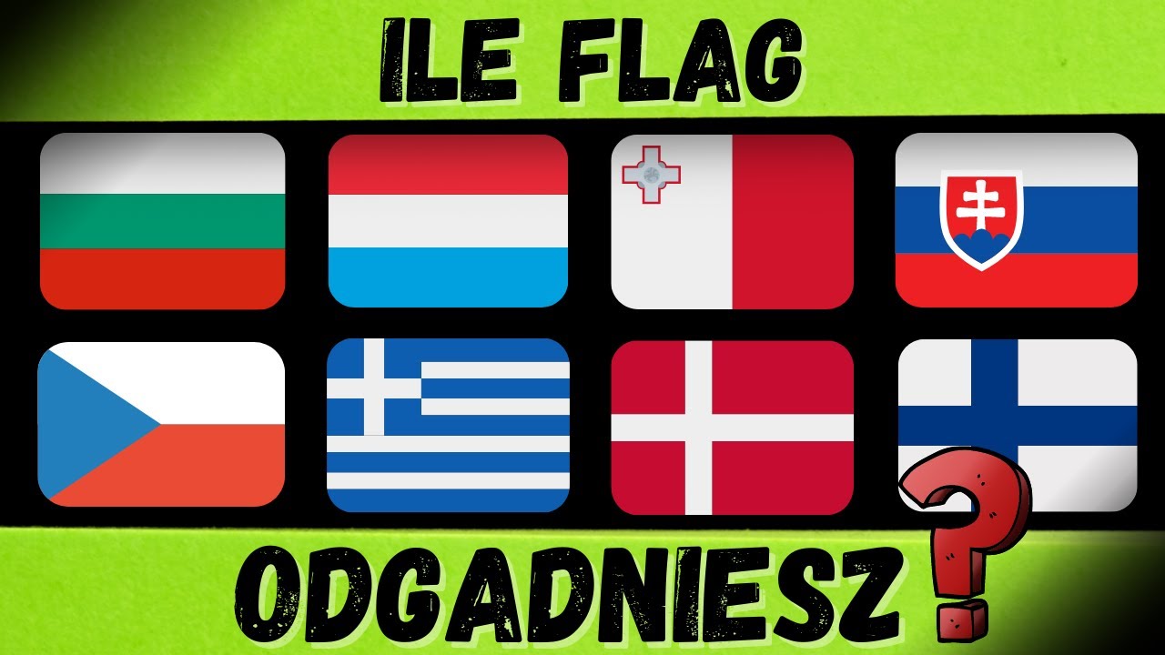 🟩 Zgadnij kraj po fladze w 4 sekundy! (Kraje UE) Uda się się odgadnąć ...