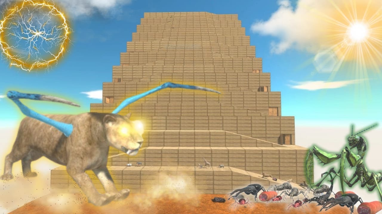 Escape From Alien Smilodon - Stone Tower - Animal Revolt Battle ...