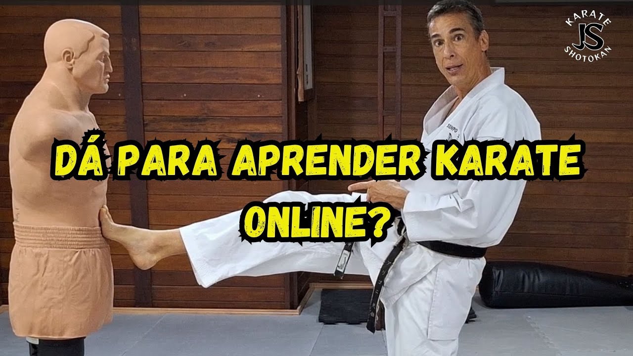 Dá para aprender karate ONLINE? - YouTube
