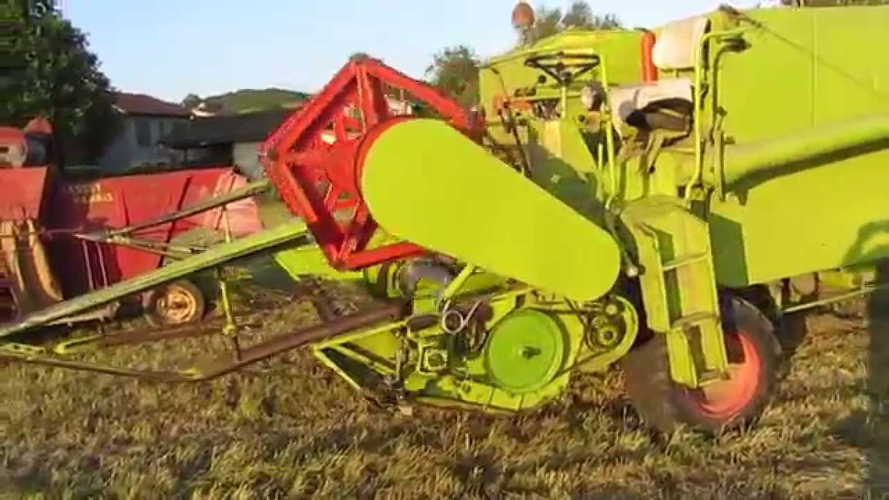massey harris 630 claas compact 25 - YouTube