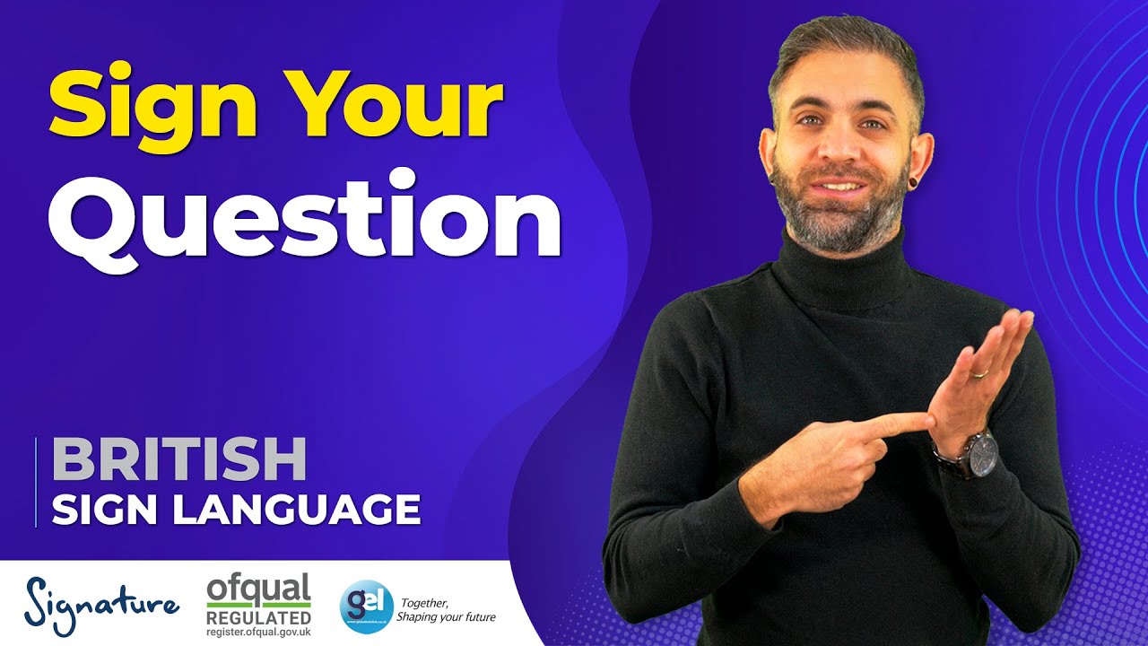 Questions through Signs - YouTube