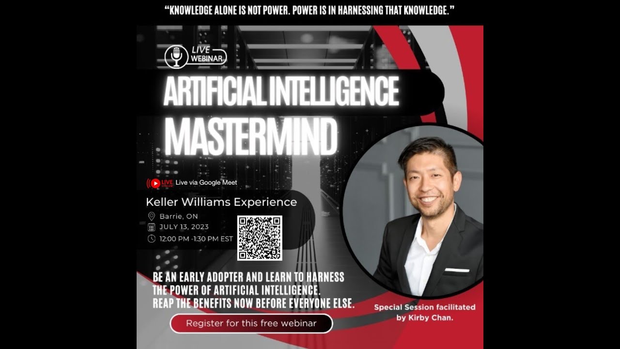 Artificial Intelligence Mastermind with Host, Kirby Chan - YouTube