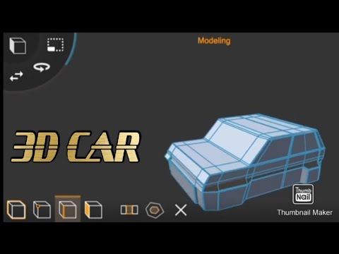 How to make 3D car in Android || car design app || - YouTube