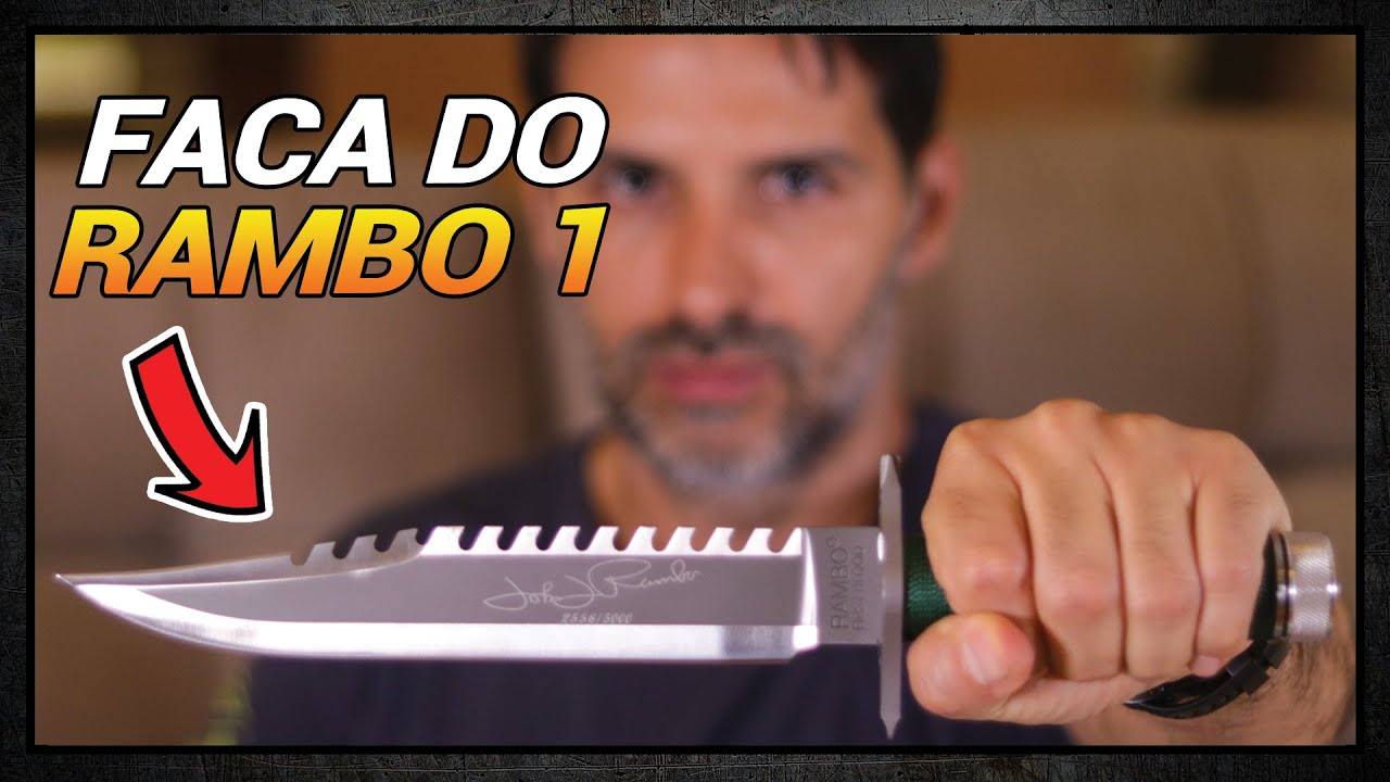 FACA DO RAMBO 1 | ORIGINAL | FIRST BLOOD | STALLONE | LADO R - YouTube