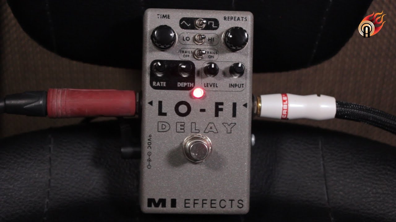 MI Effects Lo-fi Delay pedal demo - YouTube