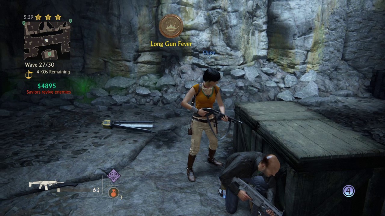 Uncharted 4 Cutter boss fight - YouTube