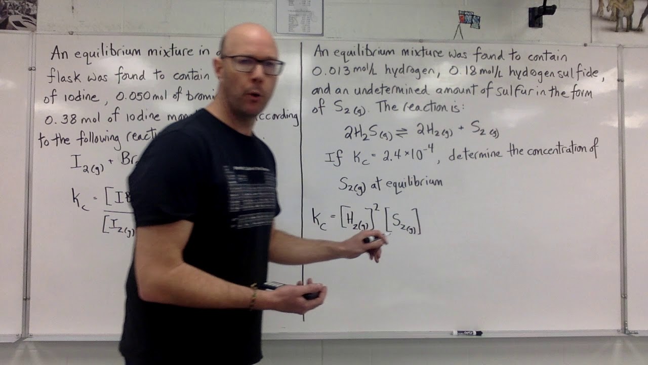 Equilibrium Calculations - YouTube