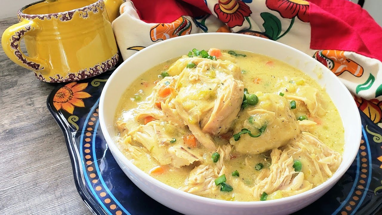 Tropical Chicken & Dumplings Recipe ~ Episode 326 - YouTube