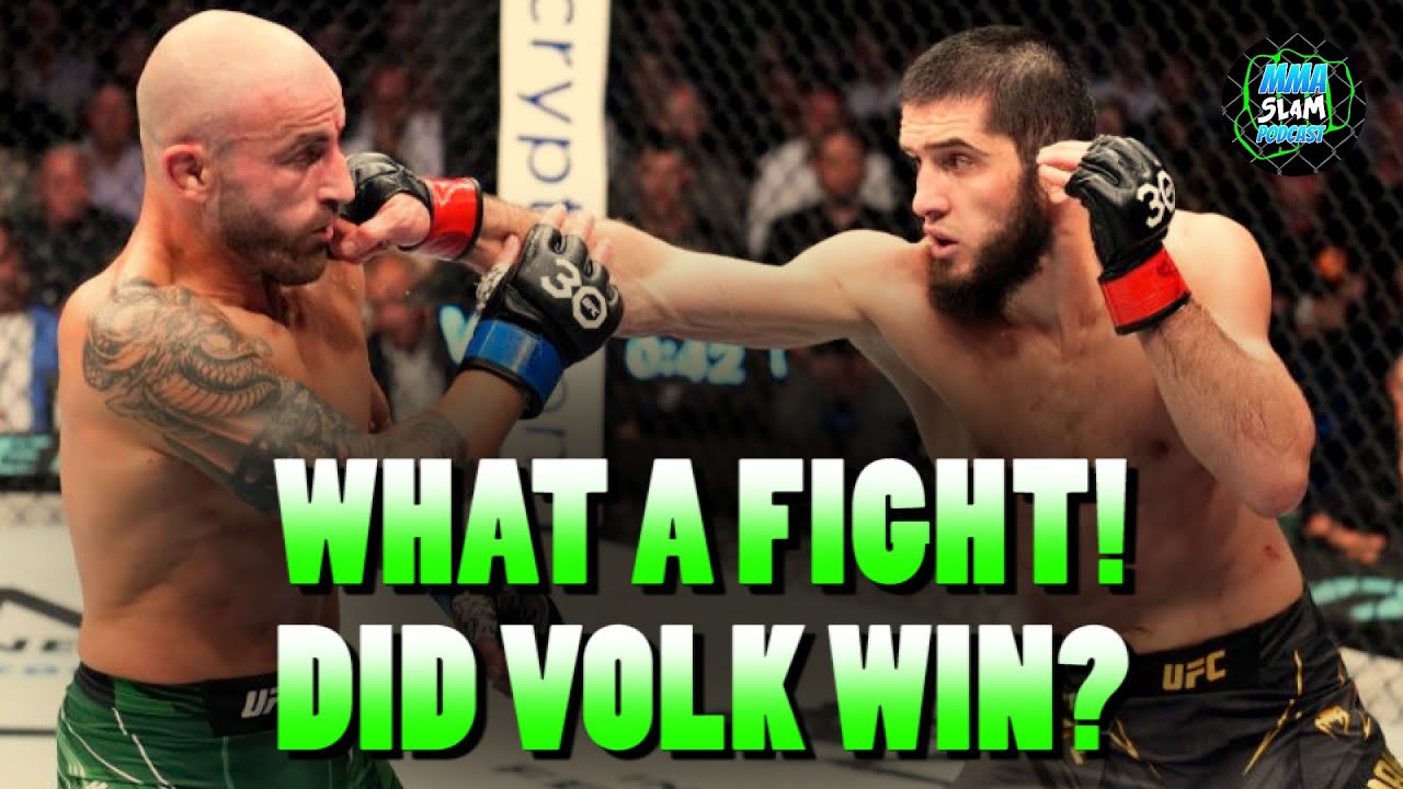 What a FIGHT! Did Volk really win? Alexander Volkanovski Vs Islam ...