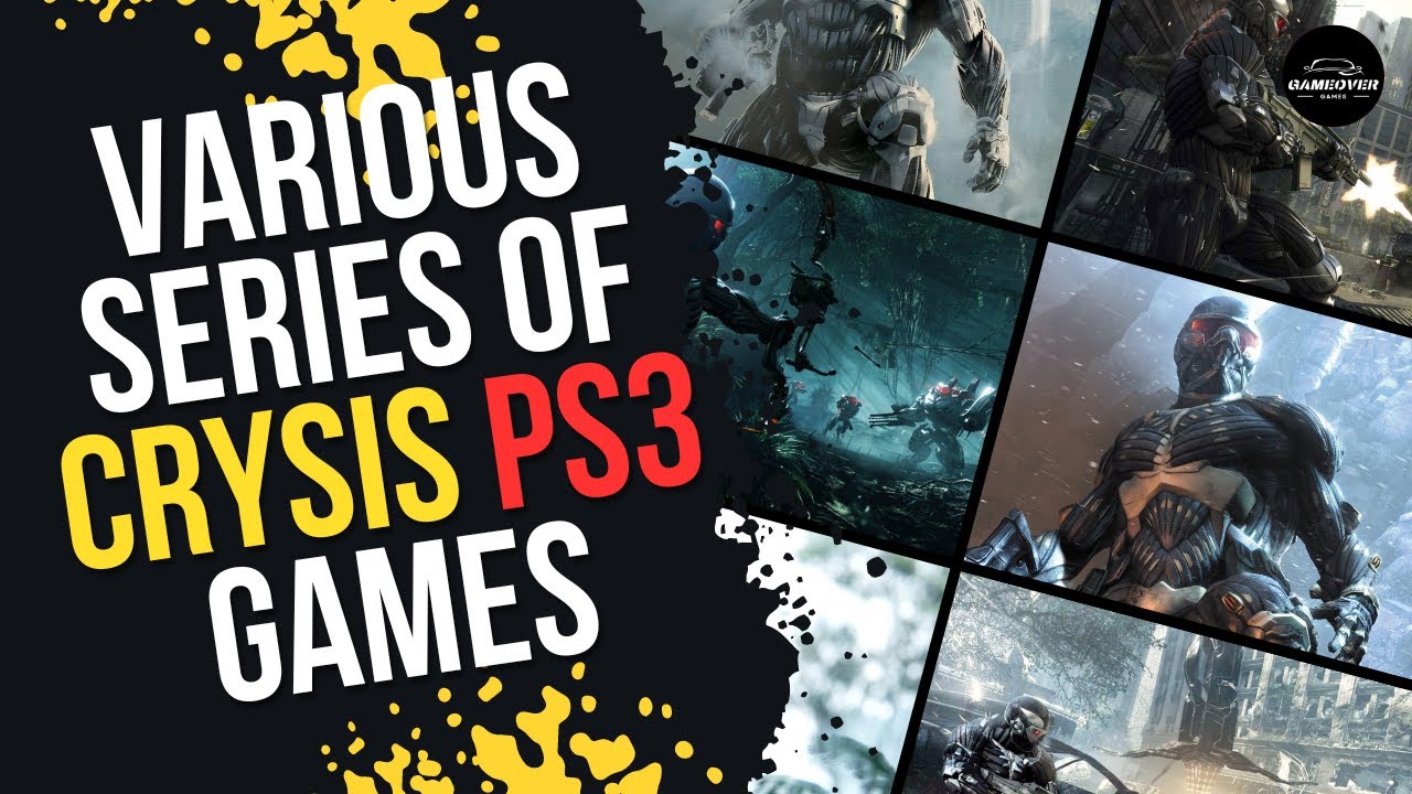 Various series of Crysis PS3 games - YouTube