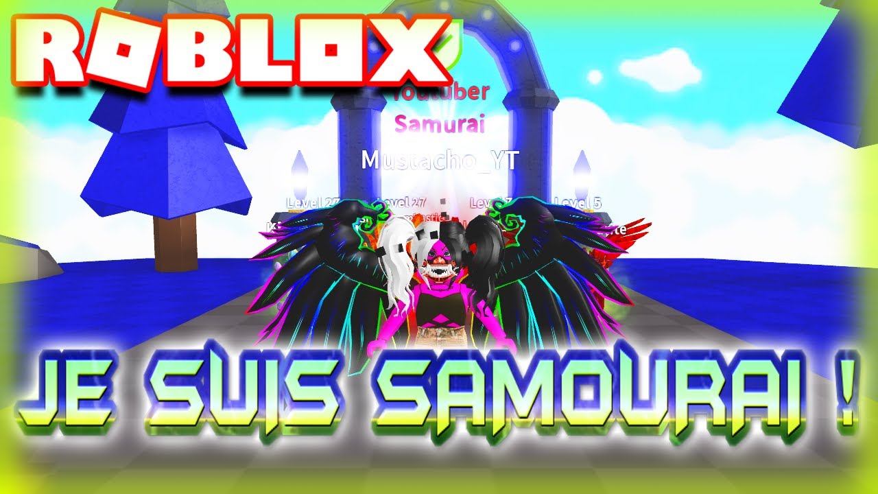 JE SUIS SAMOURAÏ ! | Roblox Saber Simulator - YouTube