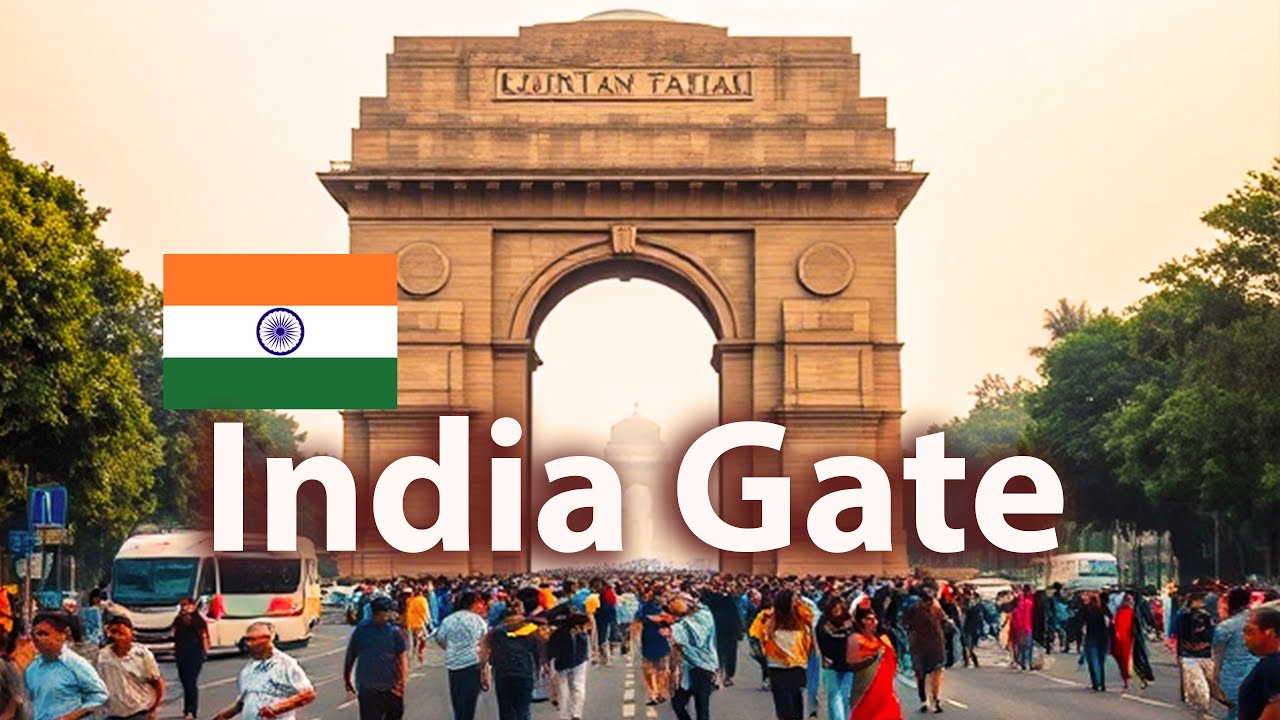 A Day at India Gate: Walking Tour and Hidden Gems Revealed! - YouTube