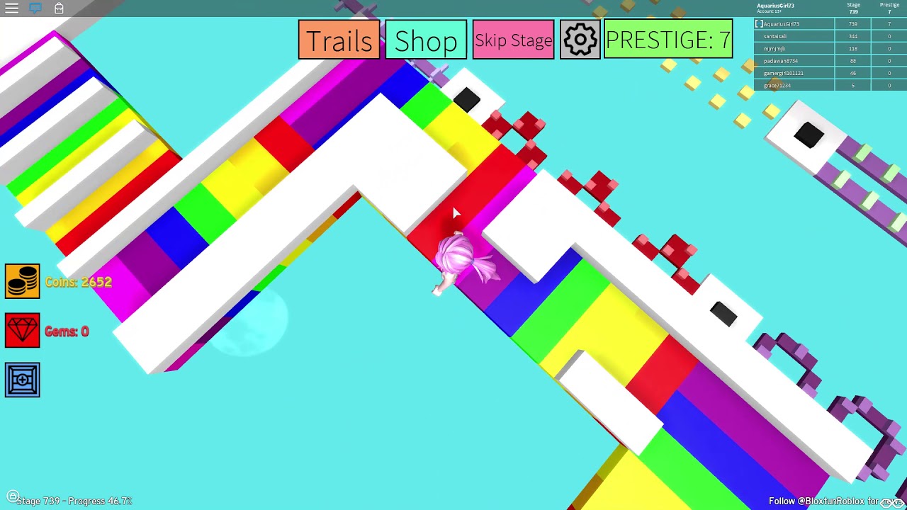 Roblox Mega Fun Obby Levels 700 - 800. - YouTube