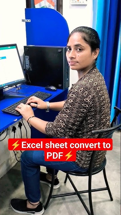 Excel Sheet Convert To Pdf🔥🤓 Excel Viral Shorts Shortsvideo Computer Exceltips Youtube