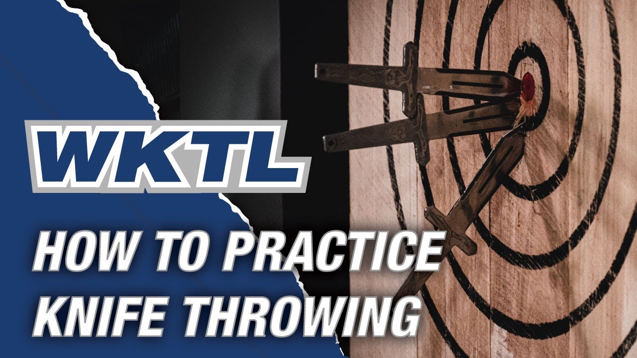 How to PRACTICE KNIFE THROWING - YouTube