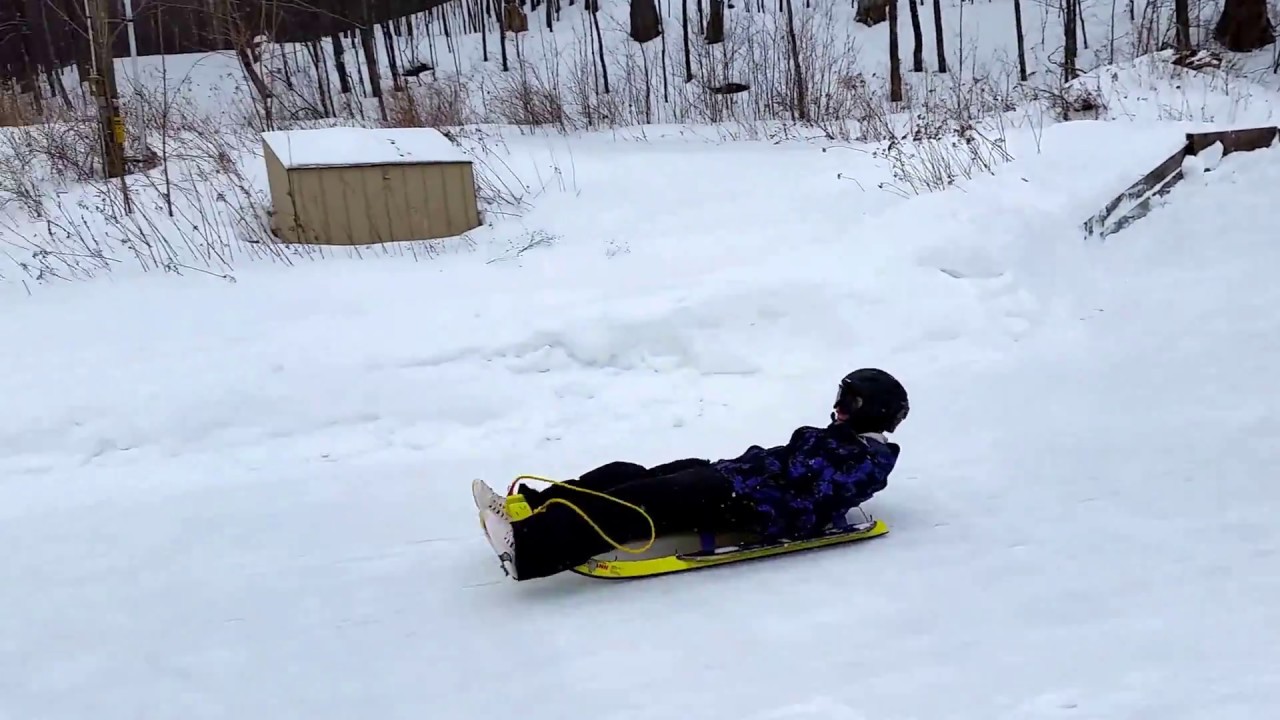 Awesome Luge Run by Sue! Febraury 3, 2018 - YouTube