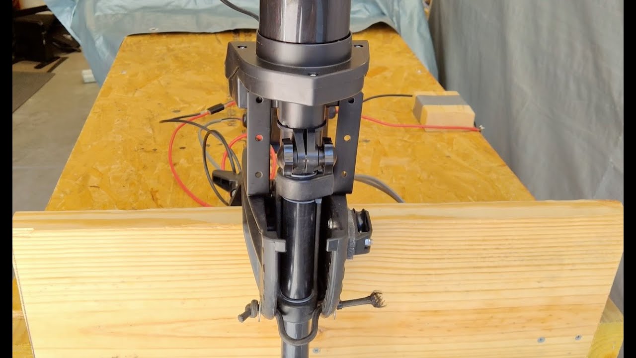 Wireless Throttle and Gearbox Steering Stops for Trolling Motor - YouTube