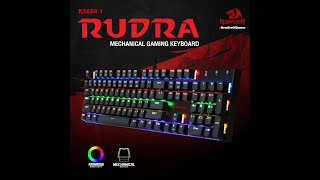 REDRAGON K565R-1 RUDRA Rainbow Backlit Mechanical Gaming Keyboard price ...