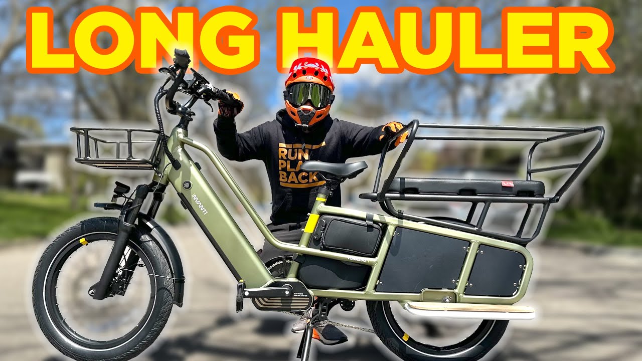 Invanti Tornado Electric Bike Review: A Whirlwind of Cargo Space or a ...