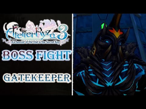 Atelier Ryza 3 - Gatekeeper Boss Fight - YouTube