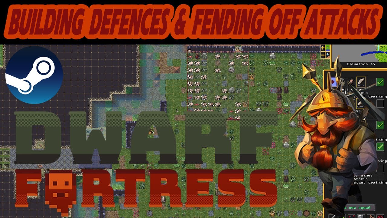 Fortress Lancedipped Episode 25 - Building Defences & Fending off ...