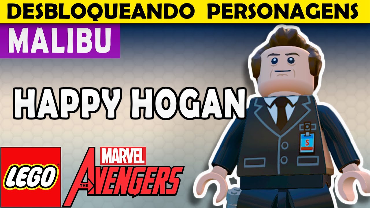 LEGO Marvel Vingadores | MALIBU | COMO DESBLOQUEAR Happy Hogan - YouTube