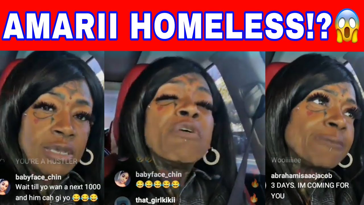 AMARII HOMELESS ⁉️😱 Doing UBER and Door Dash - YouTube