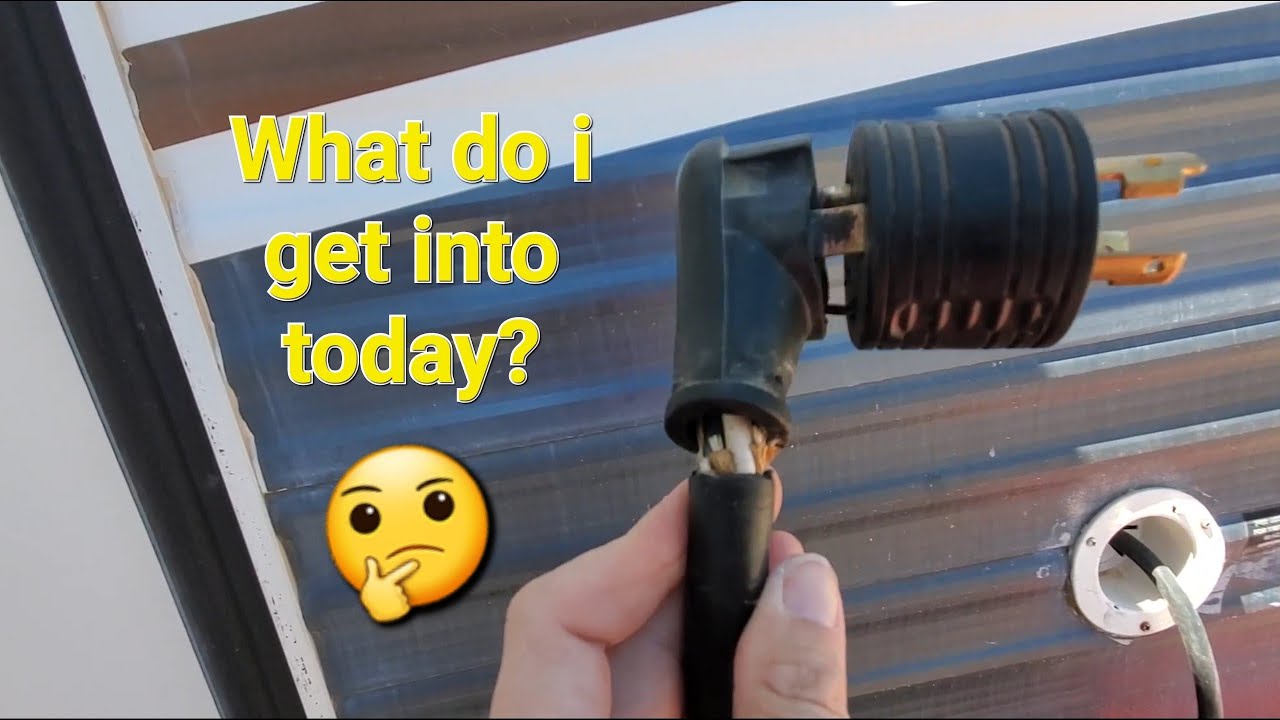 Replacing RV Cord End - Camco's RV 30-Amp Male Plug Replacement with ...