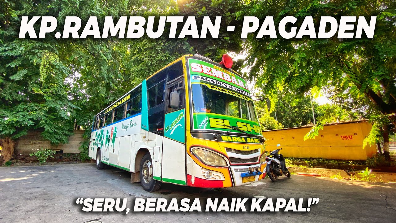 Satu-Satunya di Rute Jakarta - Pagaden | Trip Bus WARGA BARU Rasa Kapal ...
