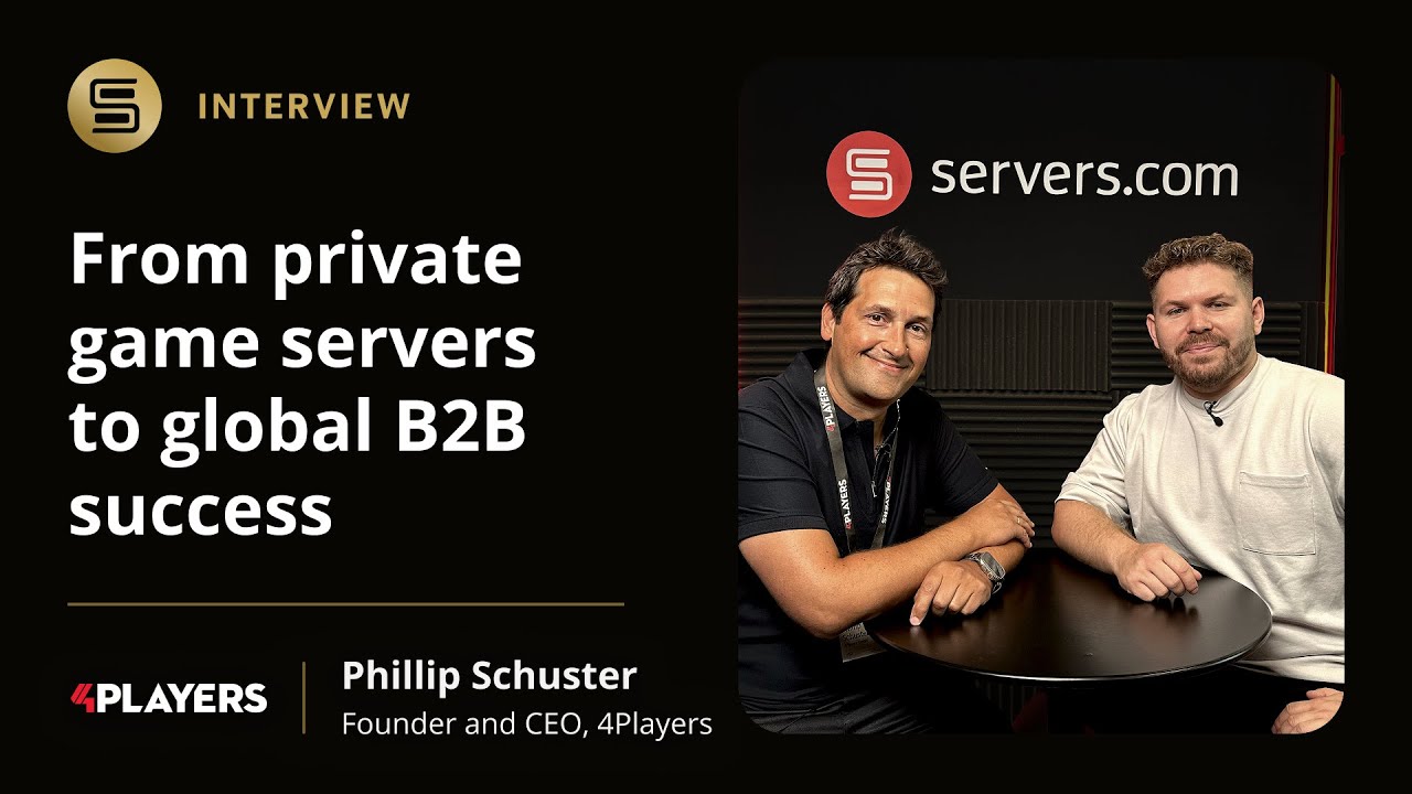 From private game servers to global B2B success | 4Players - YouTube