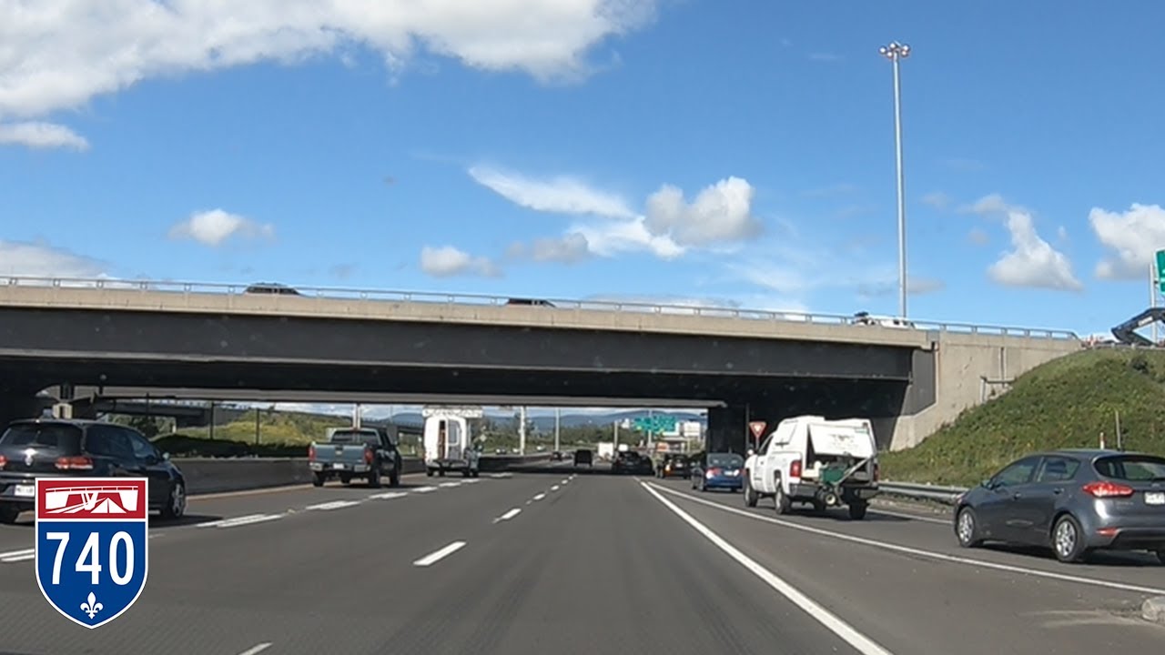 Timelapse | Autoroute 740 Nord, Ville de Québec. - YouTube
