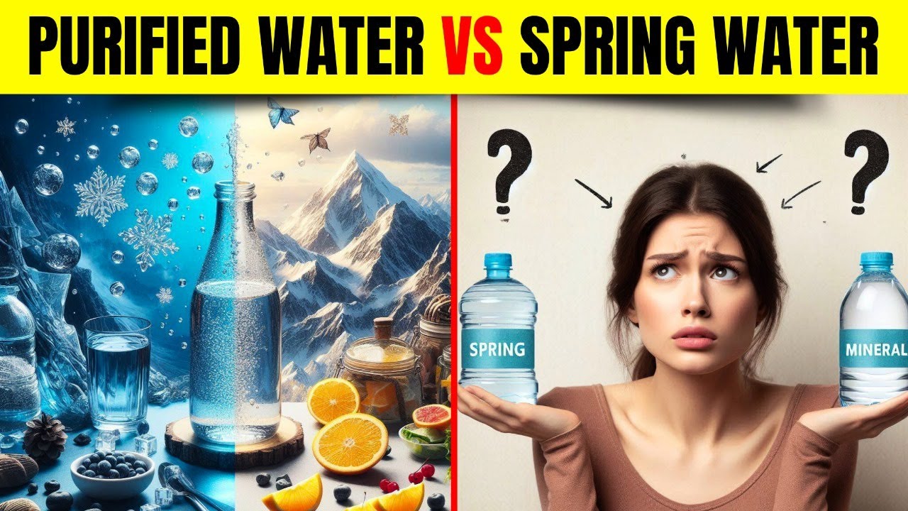 How Different Types of Water Affect Your Body? | Spring Water vs ...