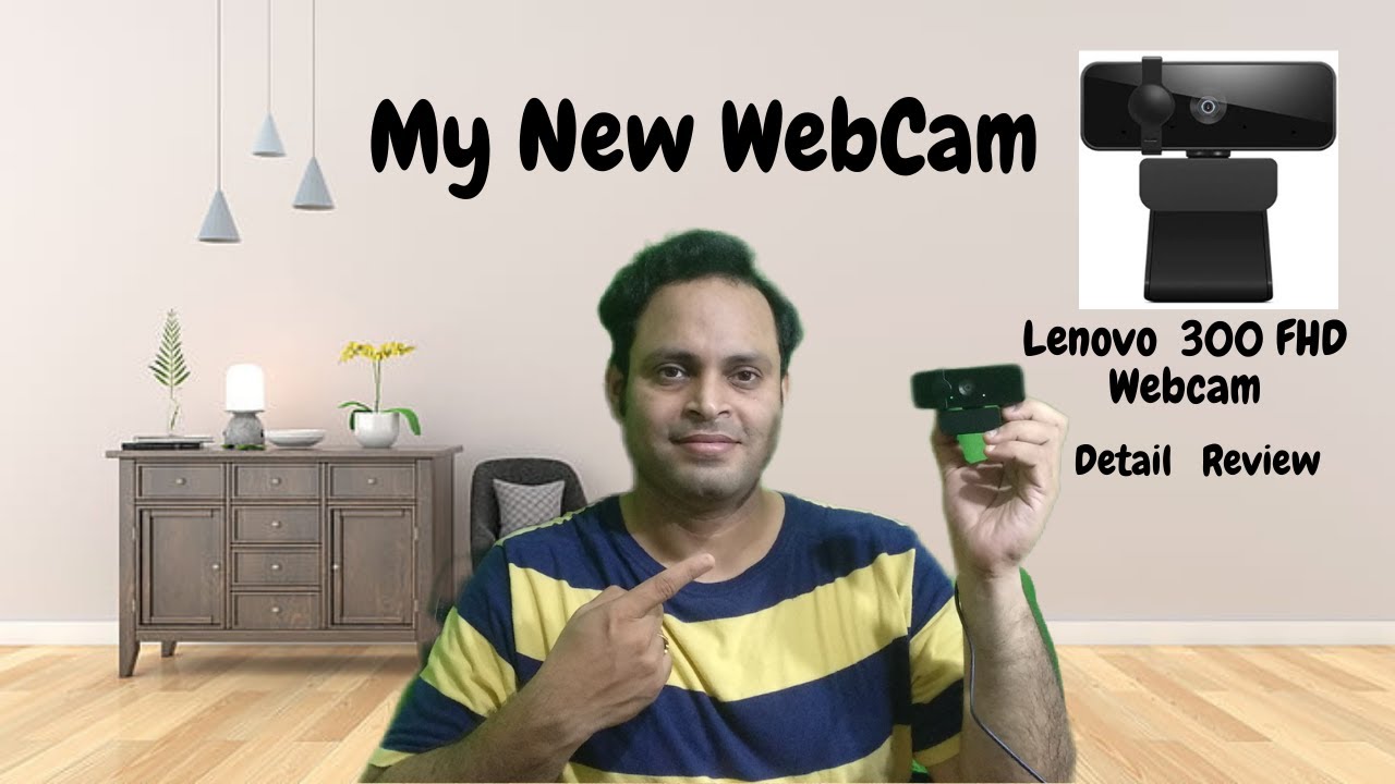 Lenovo 300 FHD Webcam - Budget Webcam | Better Than LOGITECH -ZEBRONICS ...