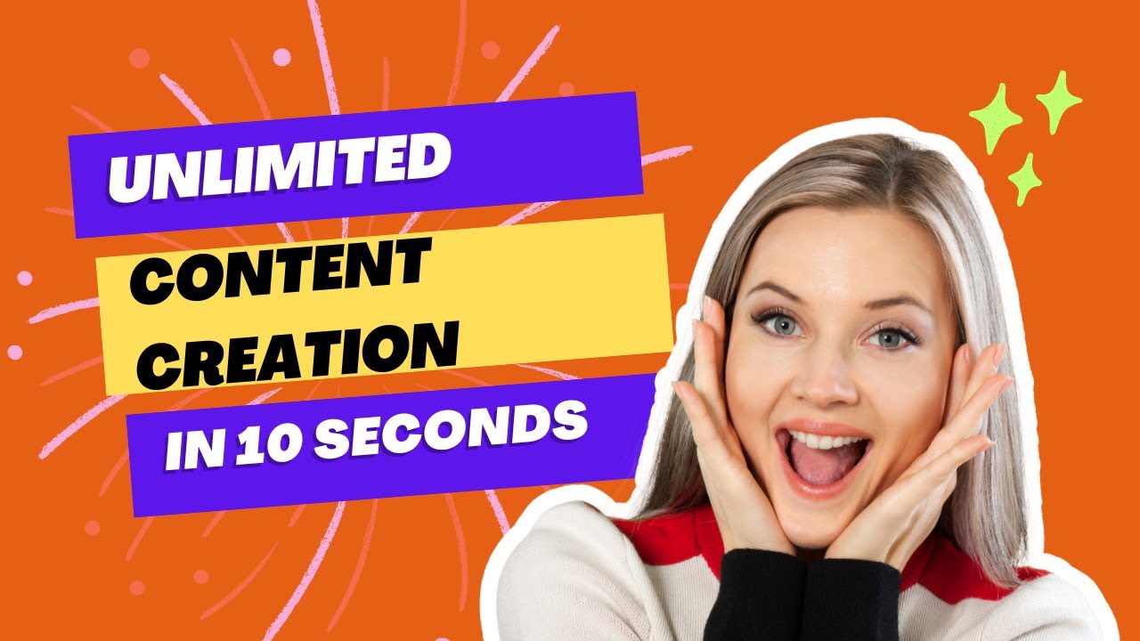 unlimited content creation in 10 seconds - YouTube