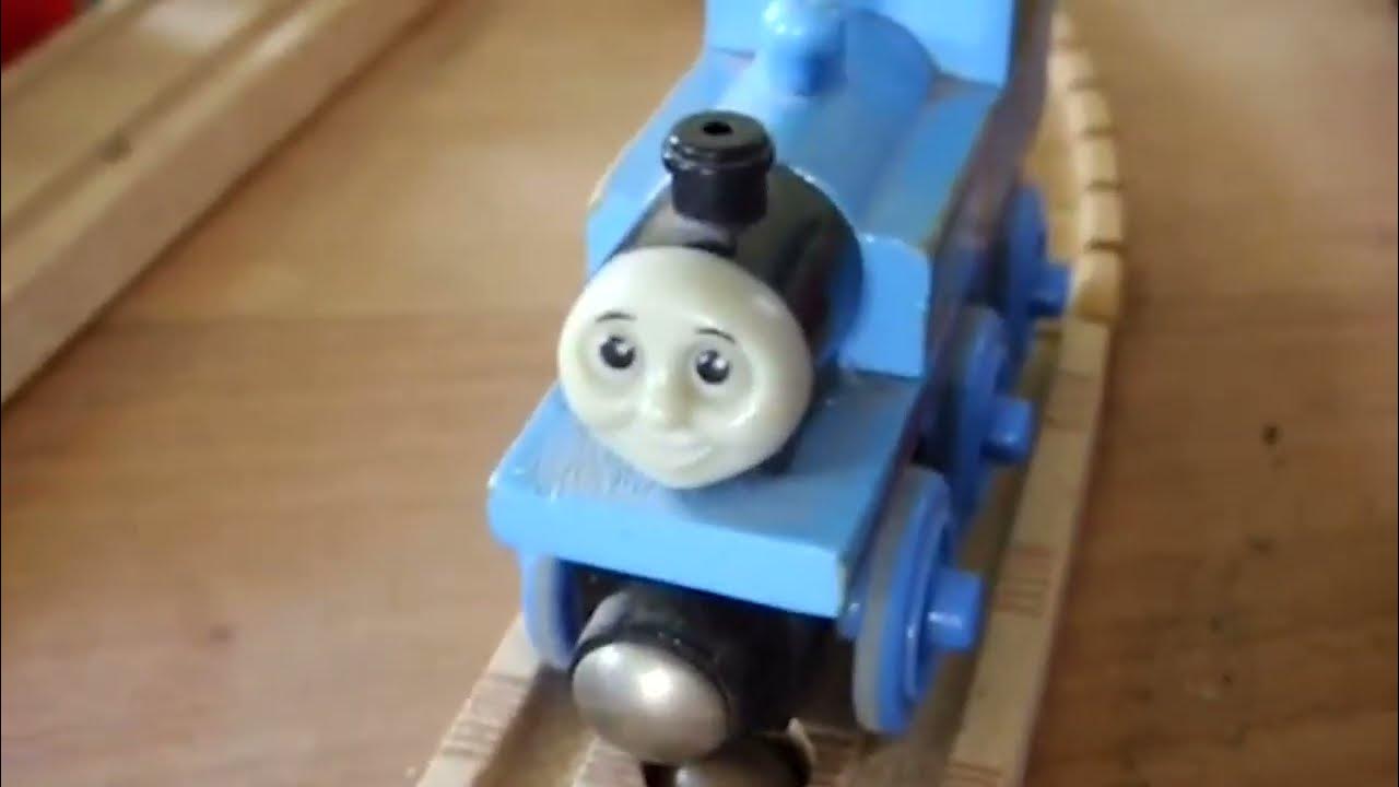 Updated Wooden railway remake of hero of the rails where thomas meets hiro (New Version) - YouTube