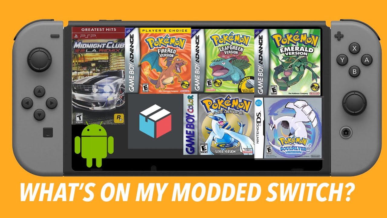 My Modded Switch Tour! - YouTube