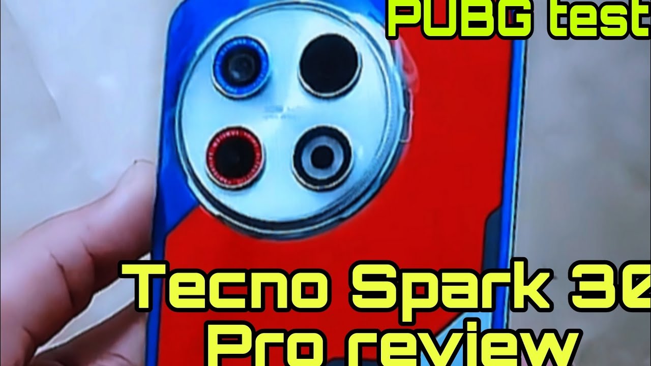 Tecno Spark 30 Pro review|Tecno Spark 30 Pro PUBG Test|Tecno Spark 30 ...