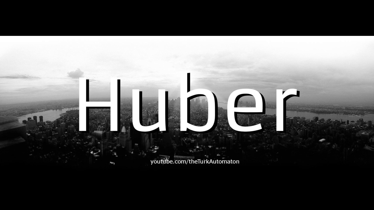How to Pronounce Huber in German - YouTube